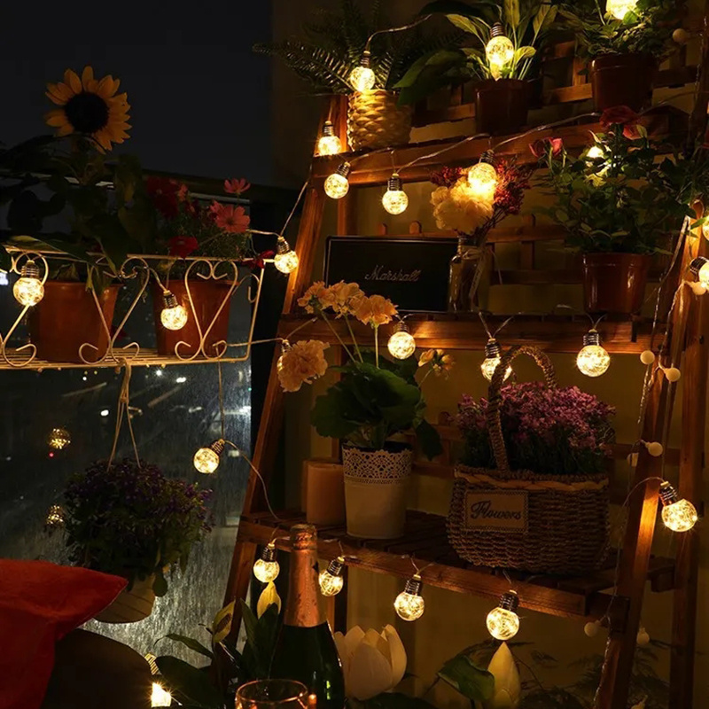 NY011012 G45 Bulb hemp rope LED String Lights-Taizhou Deco-Maker Arts ...