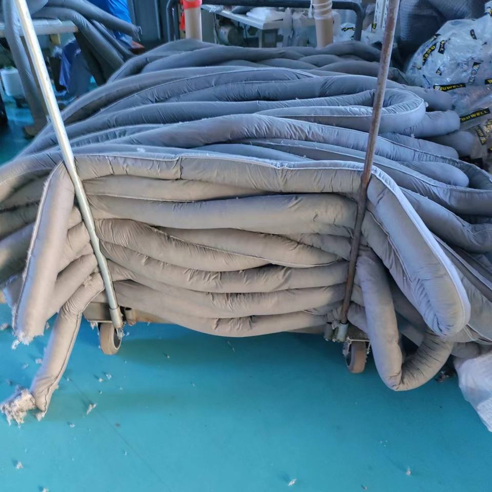 PP Industrial Marine Nonwoven Liquid absorb Grey Absorbent Sock ...