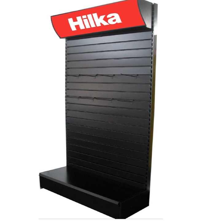 Advertising Slat Wall Stand Shelving - Tool Display Racks