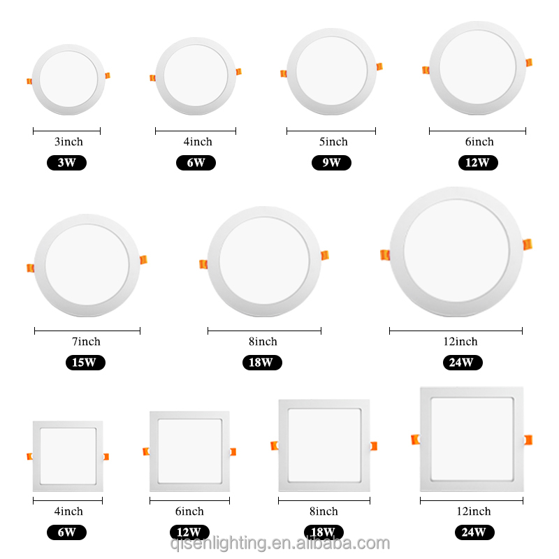 Illuminate Your Space with High-Quality panel led downlight 12w ceiling ...
