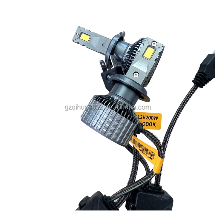 Auto Led Headlight 240w 40000lm Bulb H4 H7 H11 9005 24v White Canbus ...