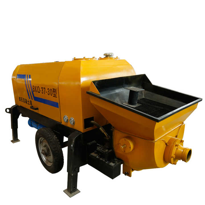Diesel-Powered Electric Concrete Transfer Pump Mobile/Vehicle-Mounted ...