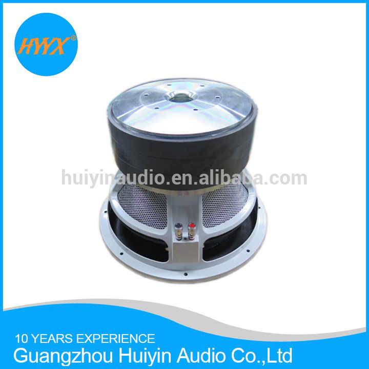 15 Inch Dual 4ohm Car SPL Competition Subwoofer Speaker DC 12V Powered