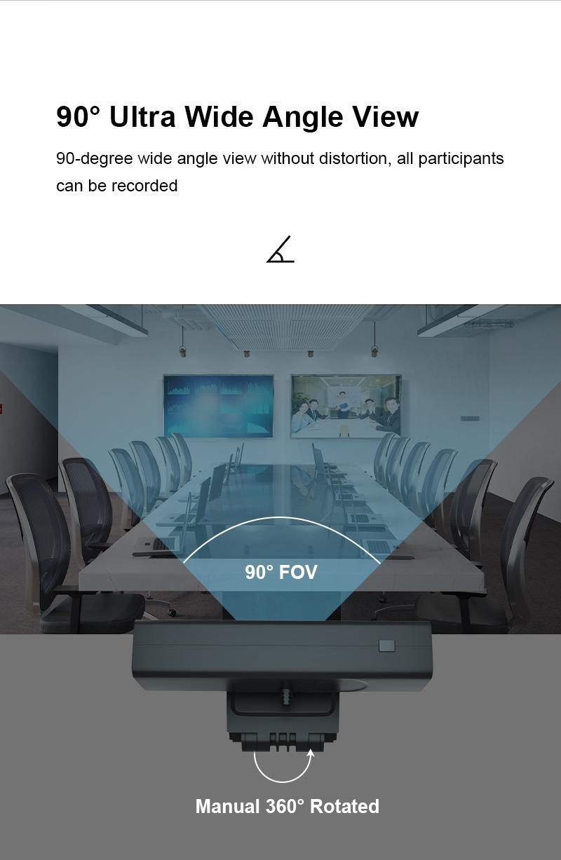 Camera Web 1080P Full HD Andowl, Cu Microfon, Conexiune USB, Pentru PC ...