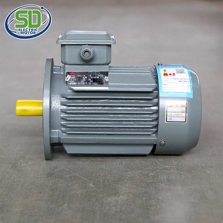 IE2 1500rpm Ac Induction B5 Mount Ye2 80m2 4 Pole 1hp Motor