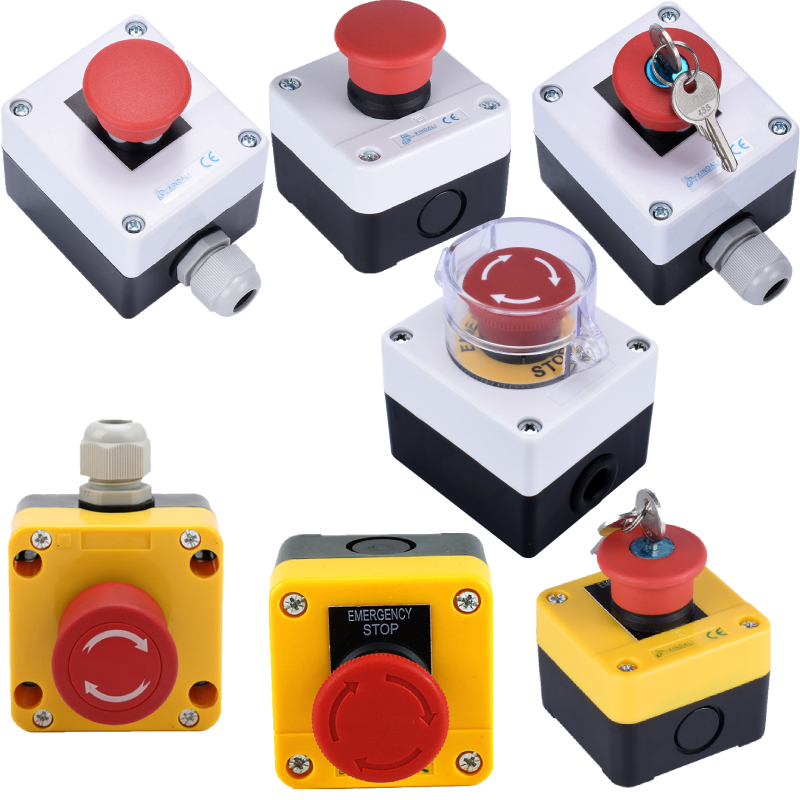 Premium Quality emergency stop button enclosure for Reliable Electrical ...