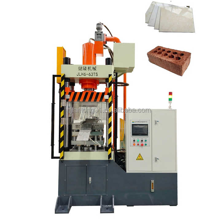 Powder, Ceramic Tile Products Stamping Machine, Four-column Hydraulic ...
