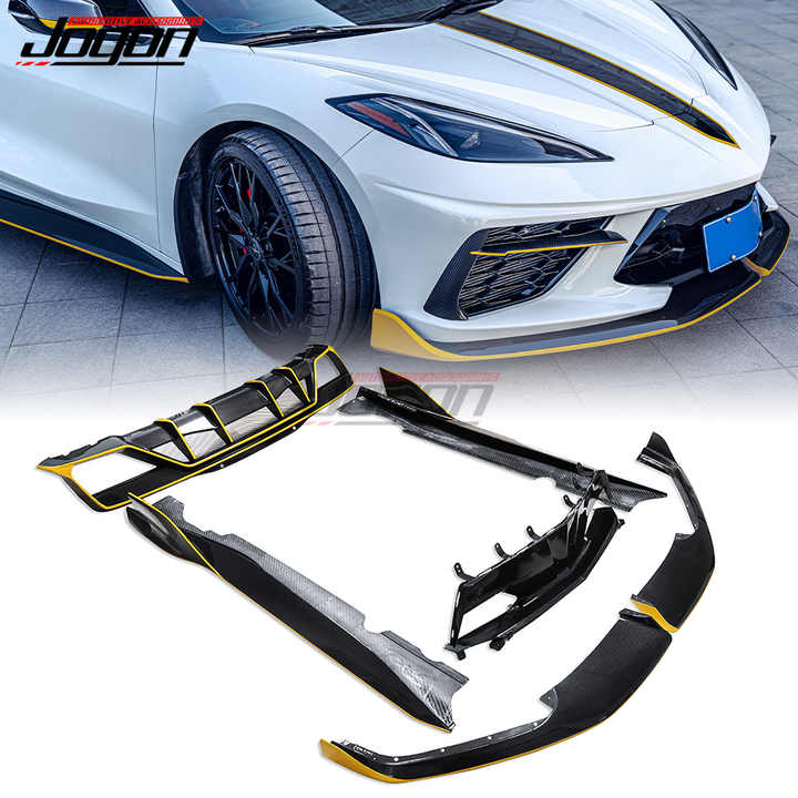 Chevrolet C8 Corvette Stingray Body Kit - JOGON Carbon Fiber