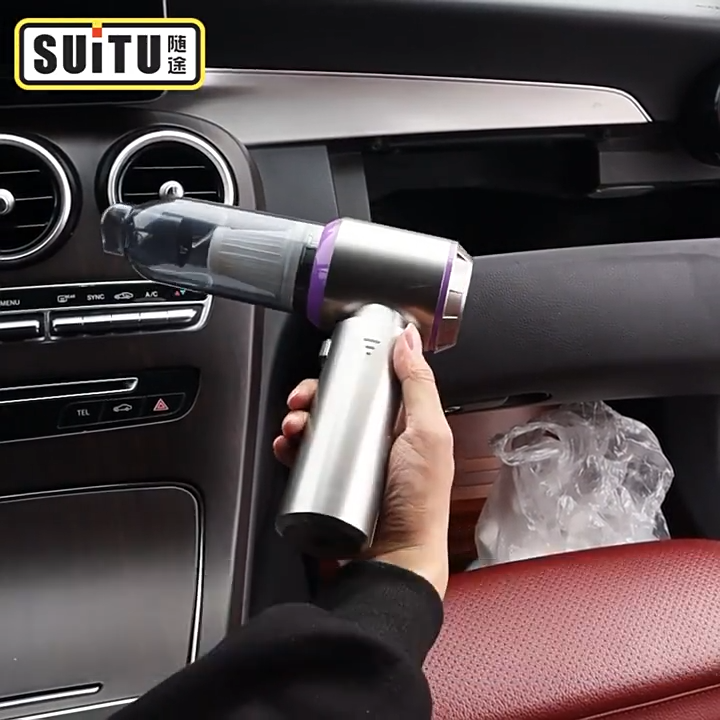 15000pa Powerful Cleaning Machine - Mini Wireless Car Cleaner
