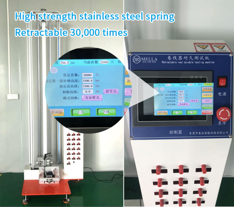 Retractable Spring Loaded Cable Reel H05vvf 3 Cores 1.0mm2 Extension ...