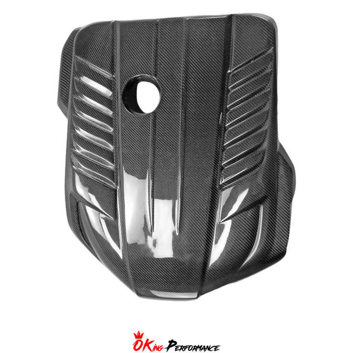 V2 Carbon Fiber Engine Bay Cover for Toyota Supra MK5 A90