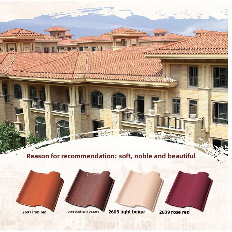 Traditional Spanish Roof Tiles Venezuela Curved Clay Panels for Plain ...