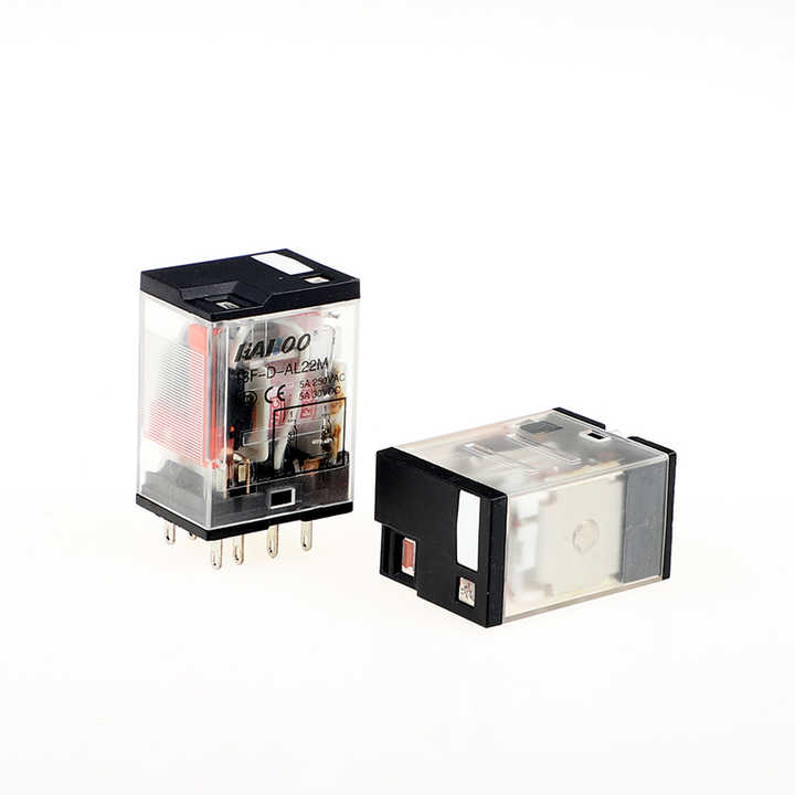 Electromagnetic Coil General DPDT Power Relay MY3NJ 11Pins HH53P DC12V ...