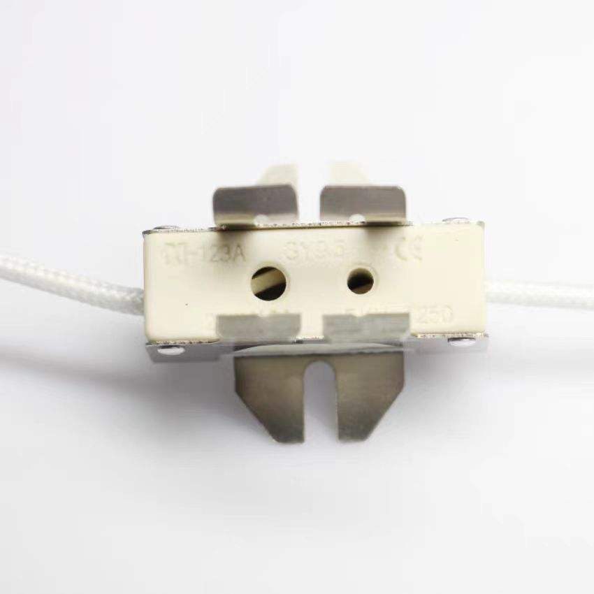 HoneyFly GX9.5/GY9.5 Lamp Socket Ceramic Holder Connector Bulb Base ...