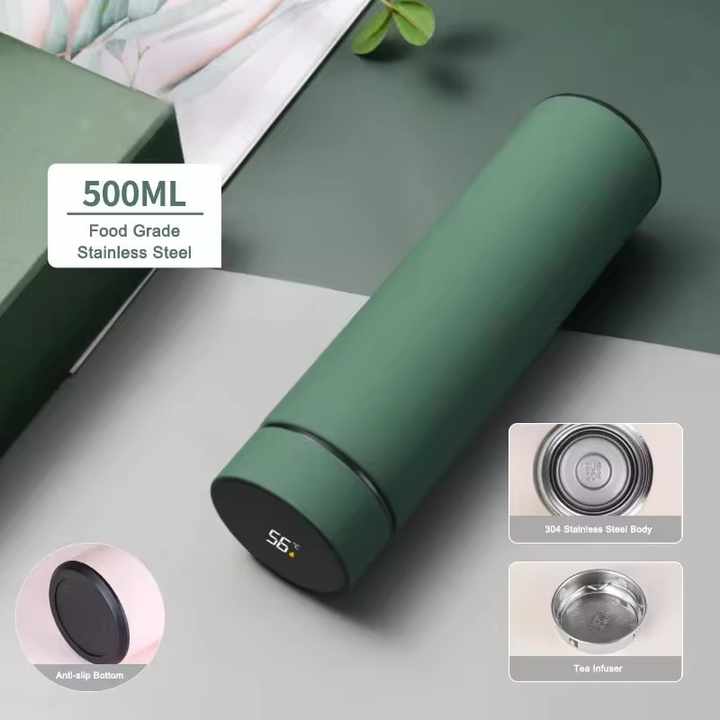 Custom High Quality Thermo Flask Bottle Tea Cup - Smart Digital ...