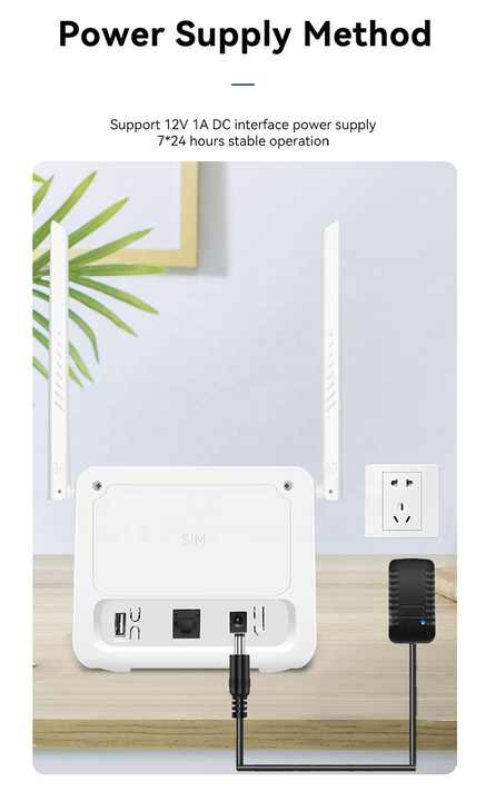 LSUN R312 4G Wireless Router Mobile WIFI CPE 300m with 3000mAh Battery ...