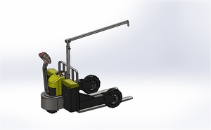 Rough Terrain Trolley - 1500kg Electric Offroad Pallet Truck