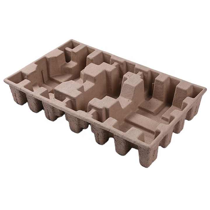 Customized Eco Shipping Trays - Molded Pulp Packaging