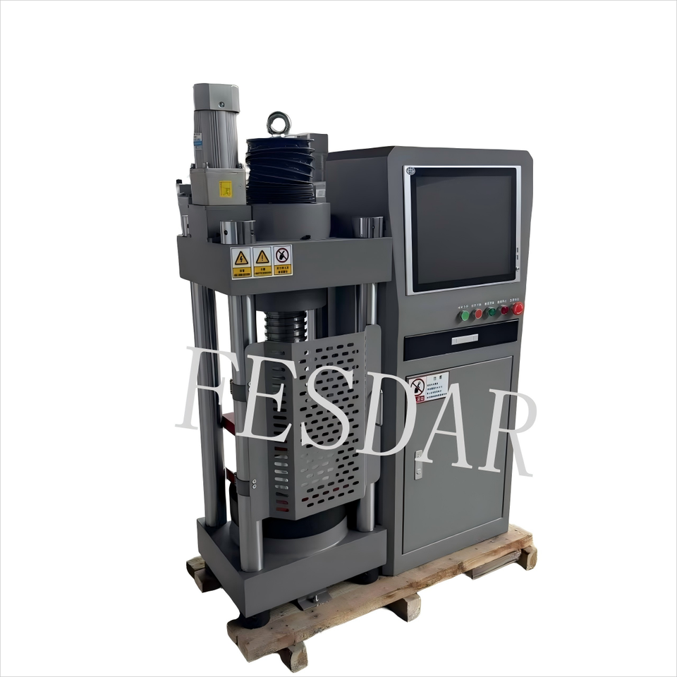 2000kN Microcomputer Servo Concrete Compression Testing Machine ...