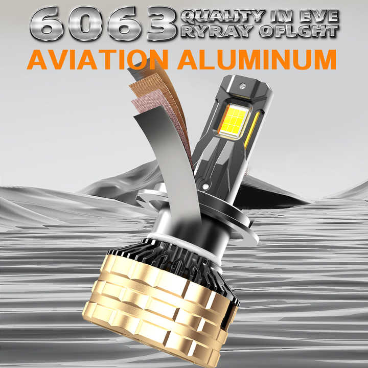 AKE K18 170W LED Headlights - 17000 Lumen High Power Bulbs