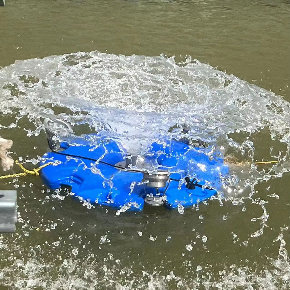 2.2kw LED Floating Aerator Circulation Fountain Pump High Quality ...
