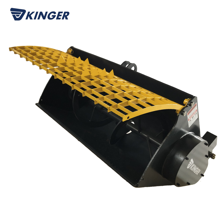 Wheel Loader Mixer Bucket - 300L Concrete Mixing Solution