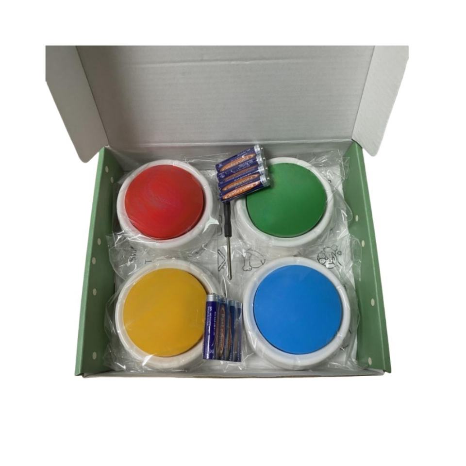 High Quality Recordable Push Button Toys Sound Button Voice Recording ...