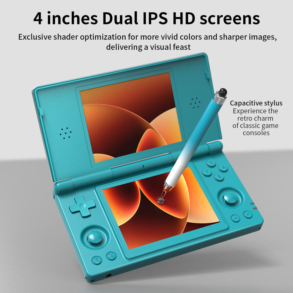 ANBERNI New RG DS Dual-screen Android MP4 Video Player Rocker Handheld ...