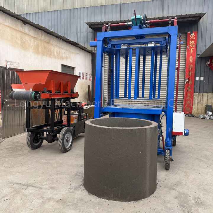 Concrete Drainage Pipe Forming Machine for Water Conservancy Projects ...