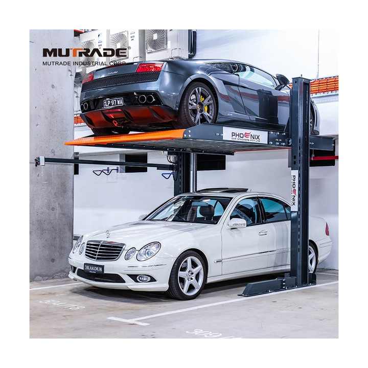 2 Post Vehicle Car Storage Lift - Efficient Parking Solutions