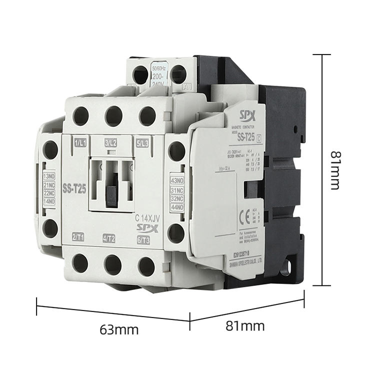 SPX Original New 7.5kW Magnetic Contactor 1NO + 1NC US AC 200V 50Hz S ...
