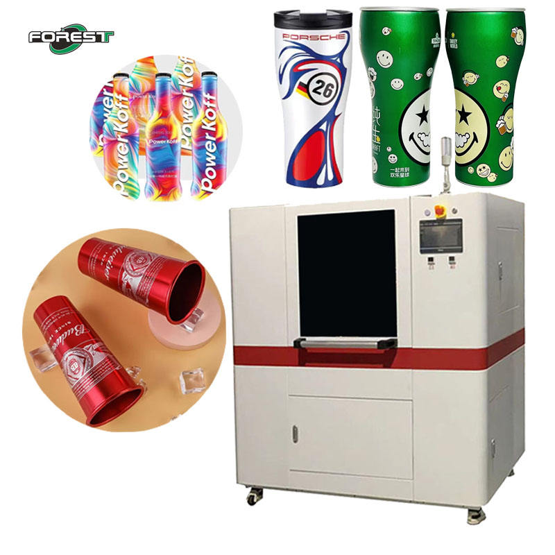 Aluminum Cans Print Machine - UV Printer for Cosmetic Bottles