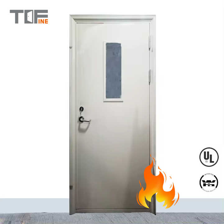 High Quality Hollow Metal Fire Proof Steel Door 1.5mm 1.2mm Steel Sheet ...