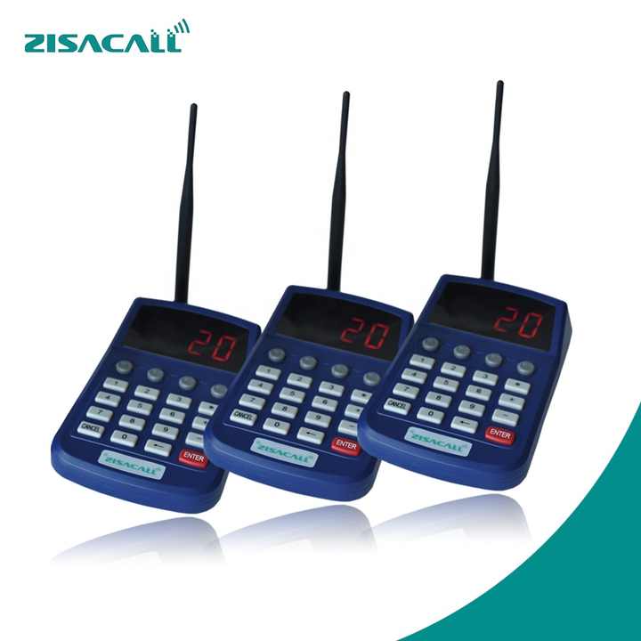 Top Sale 2024 ZISACALL Waterproof Restaurant Pager Wireless Smart Pager ...
