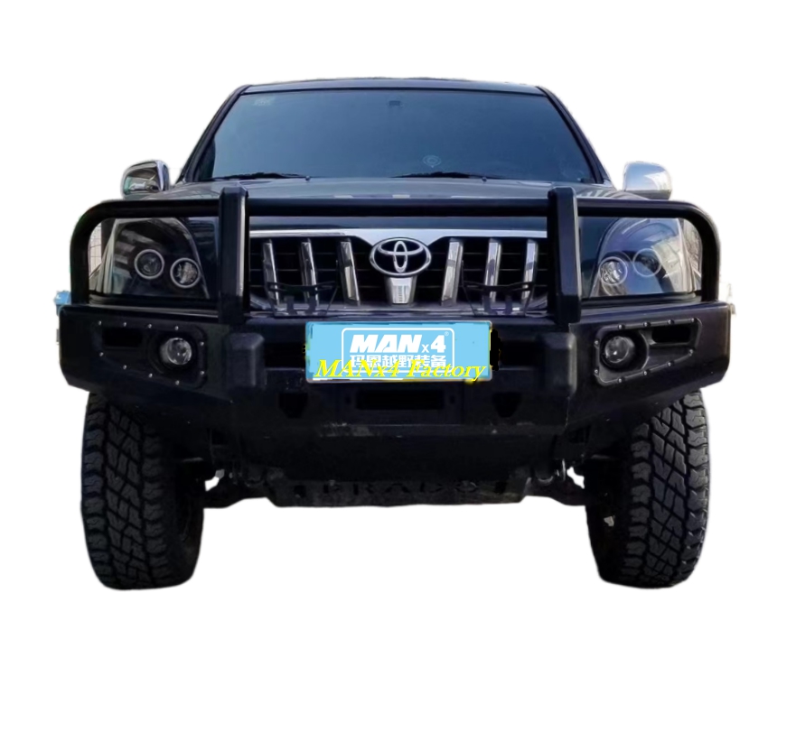 Top level 4X4 Steel Front Bumper Bull Bar for Prado LC120 Fj120 Gx470