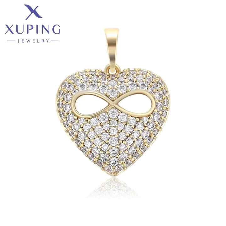 X000864169 XUPING Jewelry Fashion Gold Plated Pendant 14K Gold Plated ...