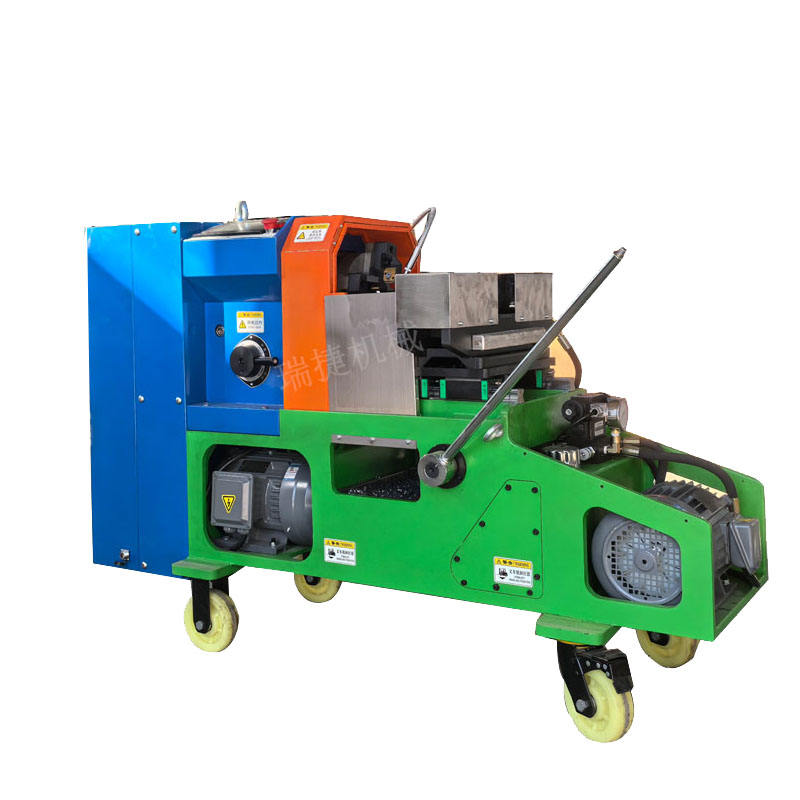Automatic DN15-DN65 Metal Rod Fire Tube Threading Machine Stainless ...