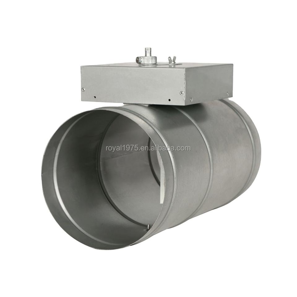 Royal HVAC Round CAV Terminals - Efficient Airflow Control