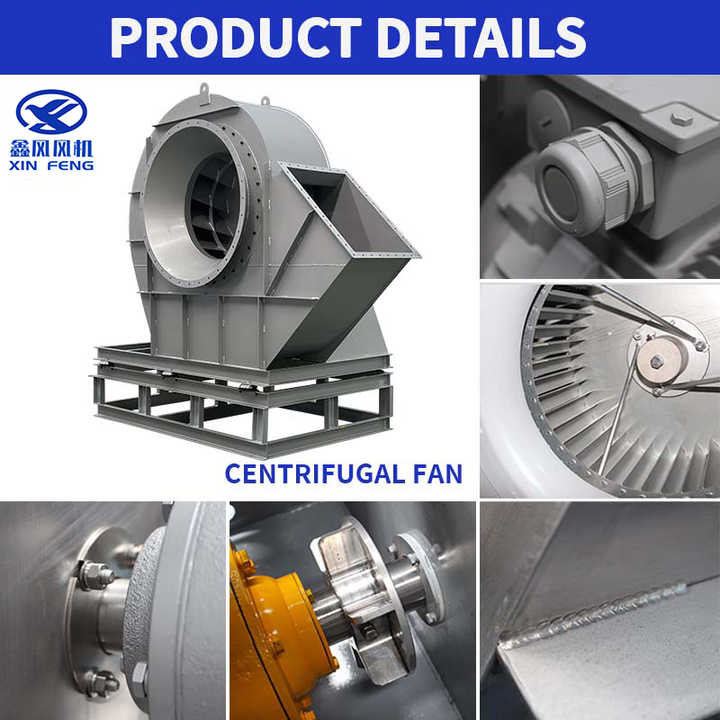 7.5kw High Pressure Exhaust Snail Blower Fan - Centrifugal Turbine Blower