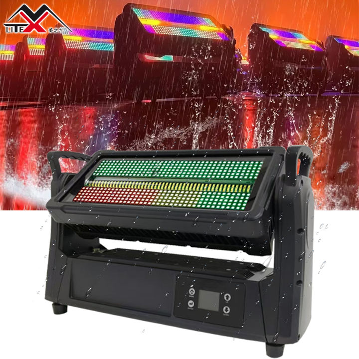 Stage DJ Light 960 RGB+W 12+12 Segments 1000W Moving Head Strobe Light