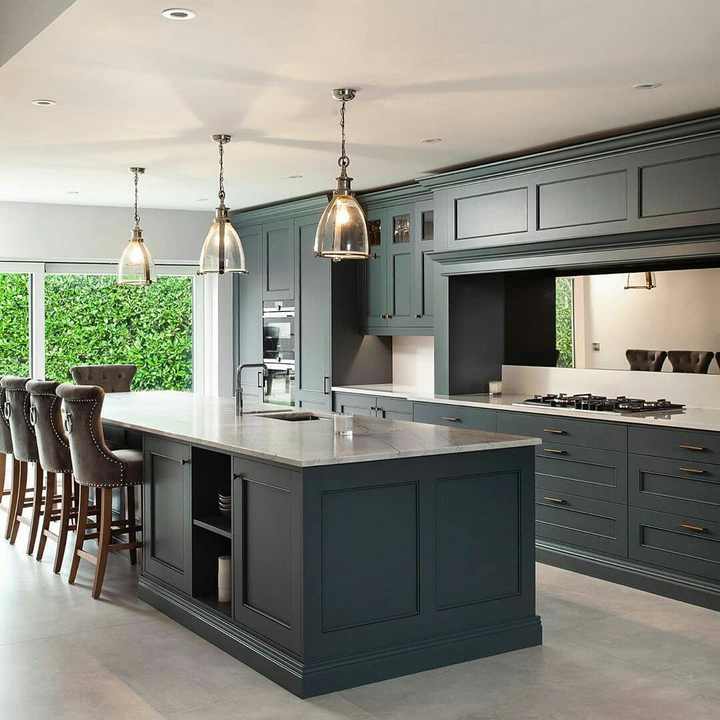 304 Stainless Steel Kitchen Cabinets - Modern & Custom