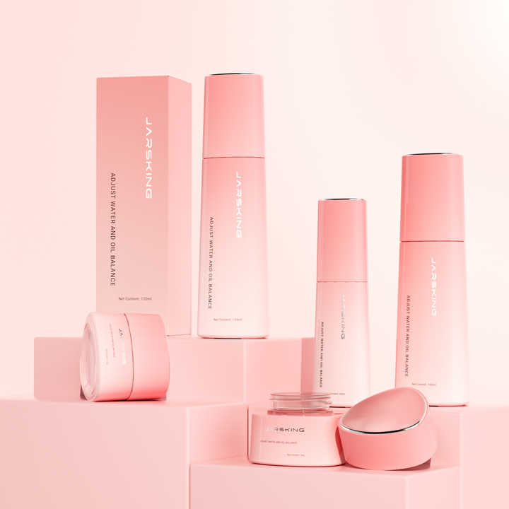 40 100 120ml Triangle Shape Skincare Packaging Luxury Cosmetic ...