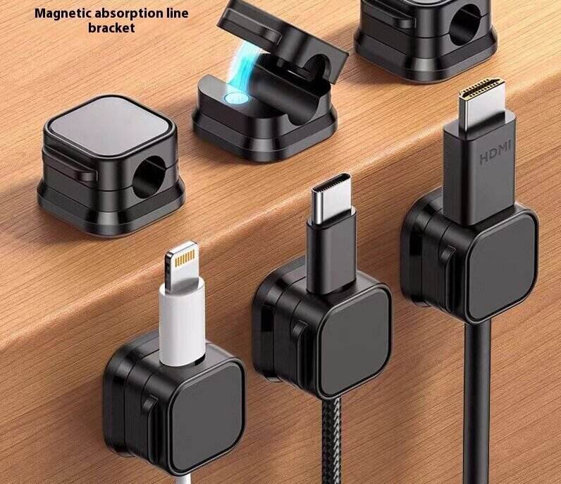 Magnetic Cable Clips - Tidy up Your Workspace Efficiently