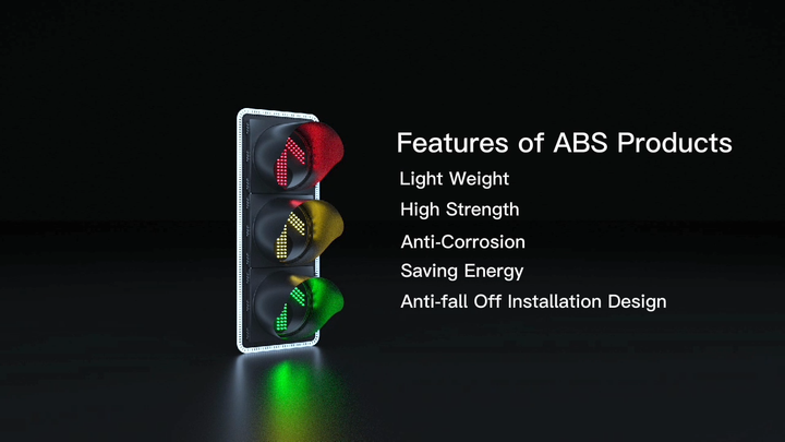 Vehicle Directional Warning LED Traffic Lights - PC Road Safety U-turn