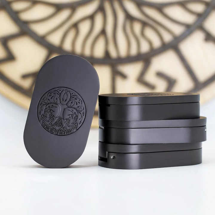 Custom Luxury Solid Empty Perfume Container Refill Reusable Zinc Alloy ...