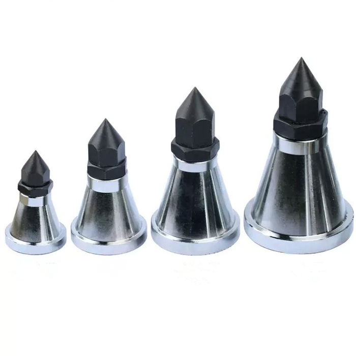S45C/S50C Stainless Steel Mechanical Jack Support Cone Shape Cusp Head ...
