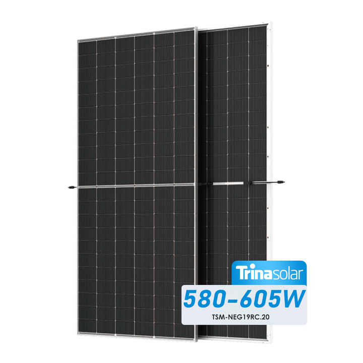 Trina Vertex N-Type 580w 585w 590w 595w 600w 605w Monofacial TOPcon Solar Panel| Alibaba.com