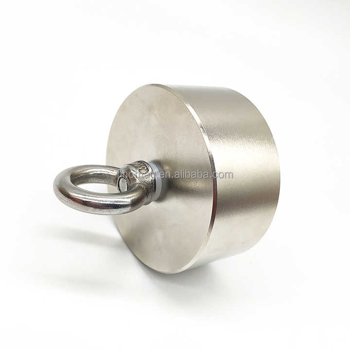 1000KG Neodymium Fishing Magnet 360 Degree REVERSIBLE Heavy Duty Magnet ...