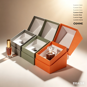 Luxury Velvet Perfume Box - Custom Rigid Gift Packaging