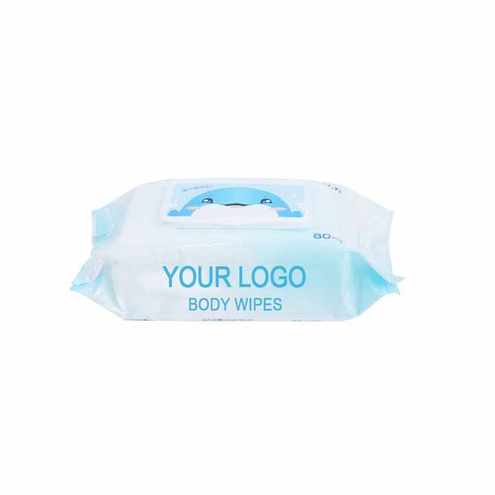 Shower Custom Disposable Face Wipe Cleansing Full and Cool Logo Care ...